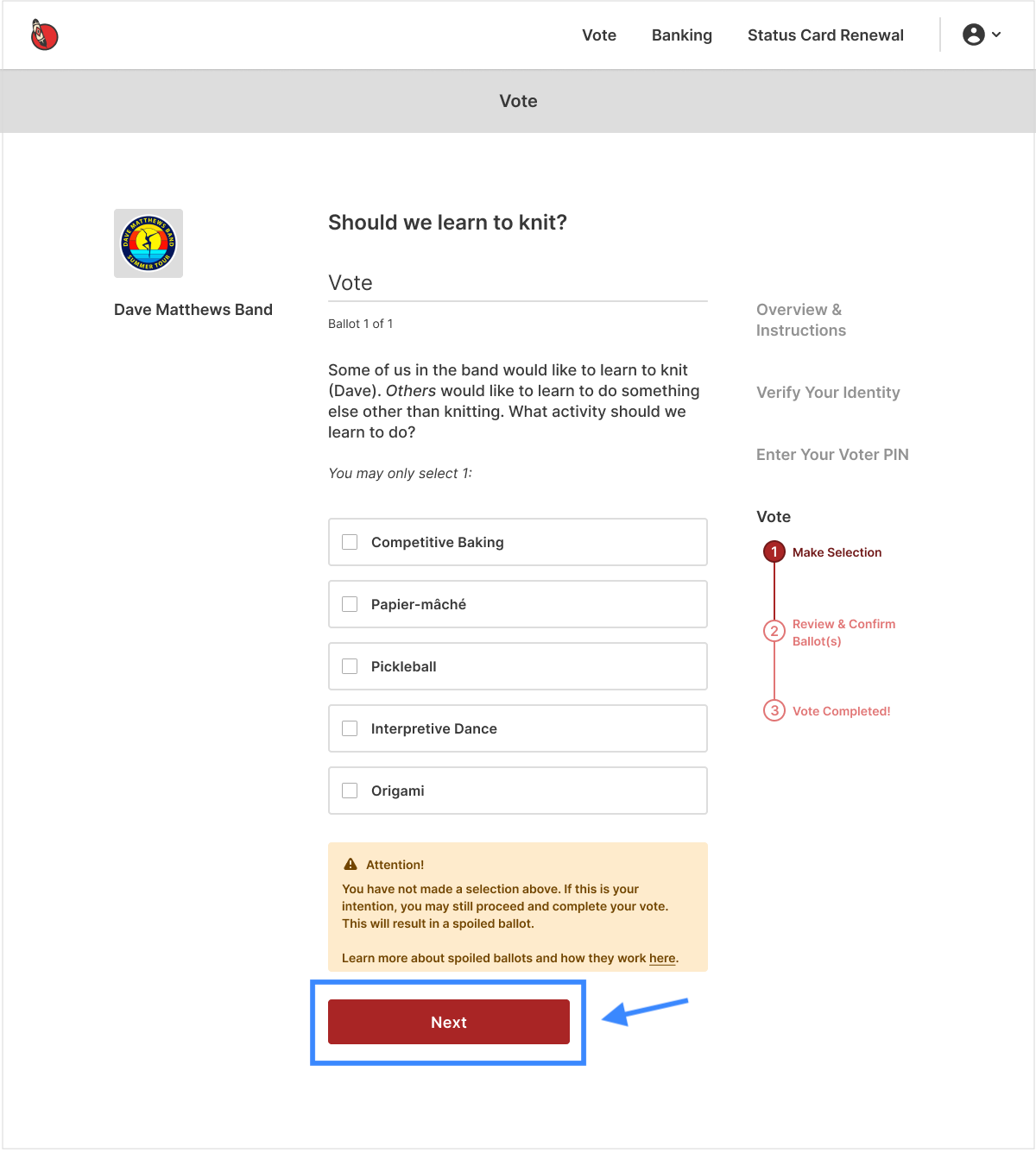 What is a spoiled ballot? – OneFeather - Help Centre